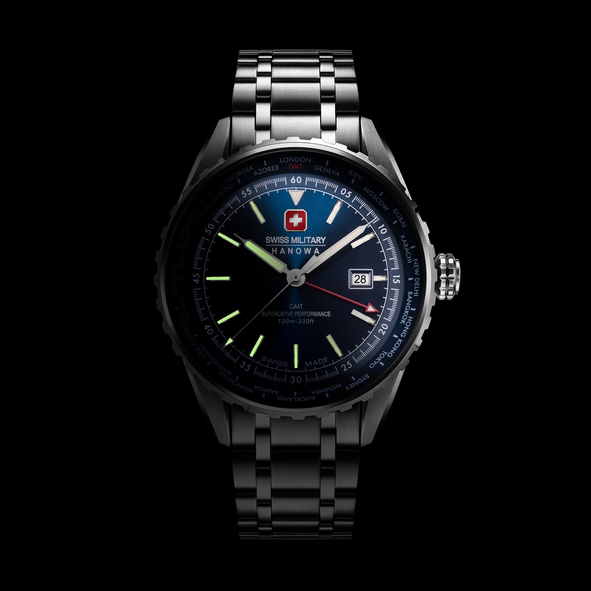AFTERBURN GMT – Swiss-Military-Hanowa