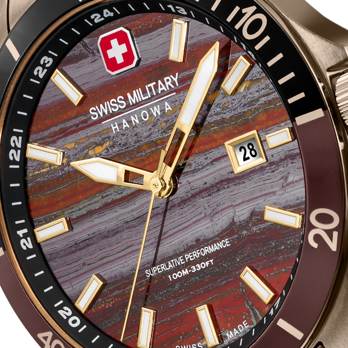 FLAGSHIP TIGER IRON – Swiss-Military-Hanowa